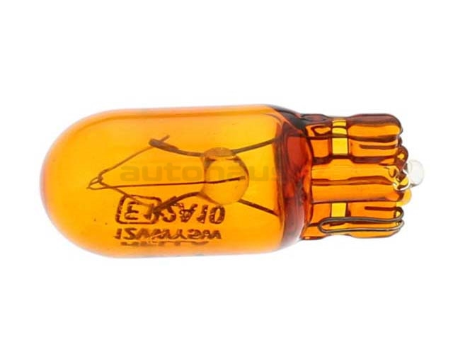 Hella 2827, 2827NA Side Marker Light Bulb; 12V - 5W, Amber - BMW, Mini ...