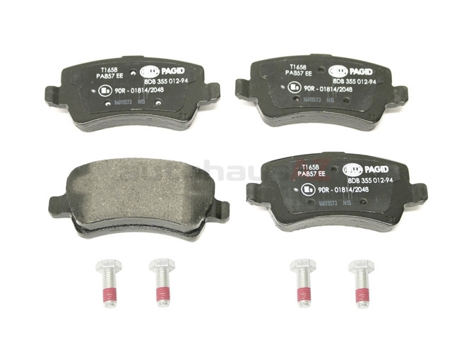 Hella Pagid 30671574, 355025401 Brake Pad Set; Rear - Volvo | 355012941