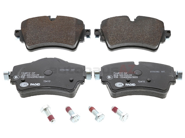 Hella Pagid 34106863293, 355023091 Brake Pad Set; Front - Mini