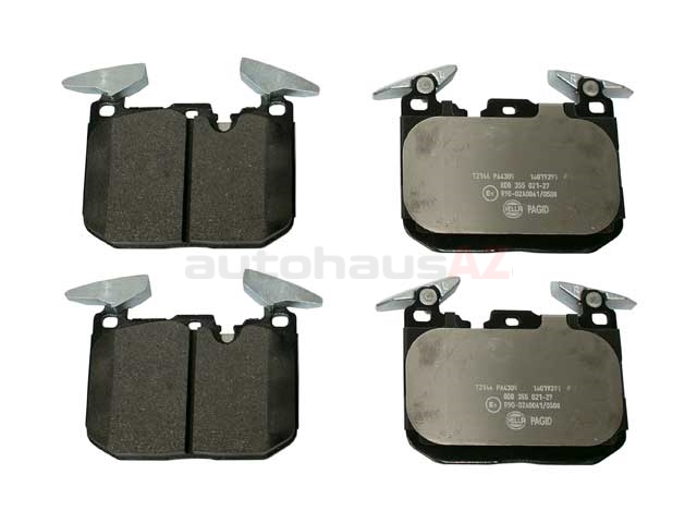 Pagid 34116878876, 355021271 Brake Pad Set; Front SKU: 1505151-HL ...