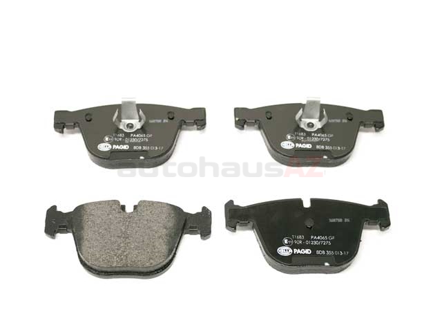 Pagid 34216794879, 355013171 Brake Pad Set; Rear - BMW