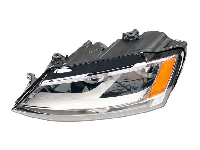 Hella 5C7941005, 010395351 Headlight Assembly; Left; Halogen - VW ...