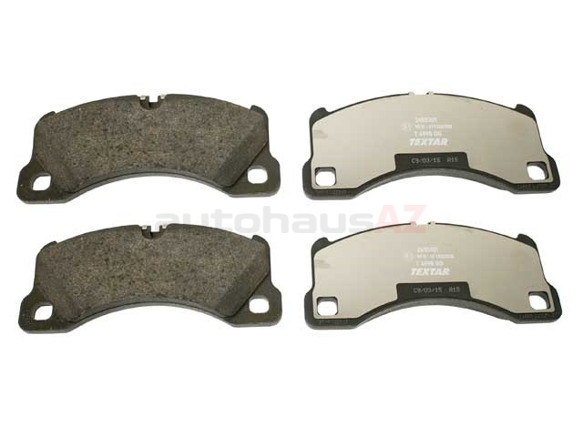 Hella Pagid 7L0698151N, 355014151 Brake Pad Set; Front - VW