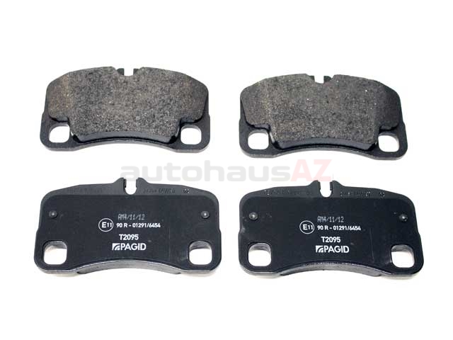 Hella Pagid 99735294905, 355016051 Brake Pad Set; Rear - Porsche
