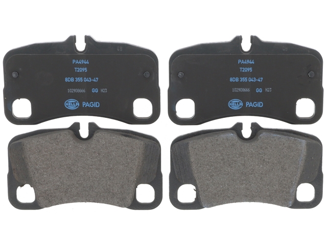 Hella Brake Systems 99735294906, 355043471 Brake Pad Set - Porsche ...