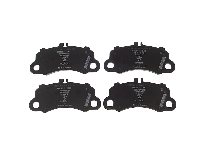 Hella Pagid 9Y0698151T, 355040761 Brake Pad Set; Front - Porsche ...