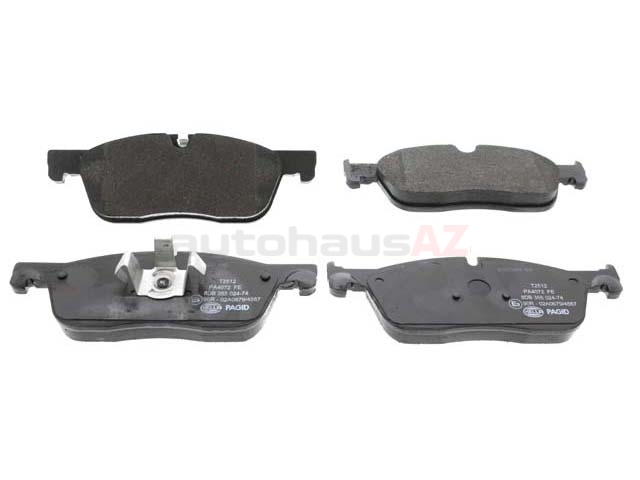 Hella Pagid LR090689, 355024741 Brake Pad Set; Front - Land Rover