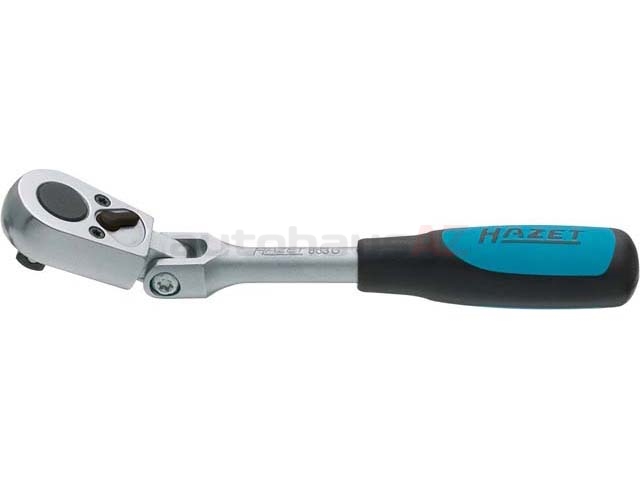 HAZET 863G Ratchet Wrench; 1/4 inch Drive; Flex Head