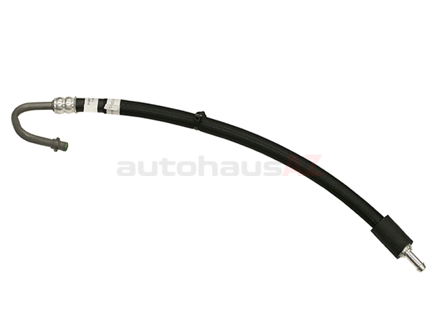Genuine Jaguar C2D32689 Power Steering Hose; Connector to Rack - Jaguar