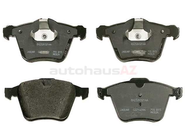 Genuine Jaguar C2Z14096 Brake Pad Set; Front - Jaguar
