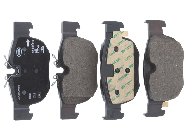 Genuine Jaguar T4A33131 Brake Pad Set; Rear - Jaguar