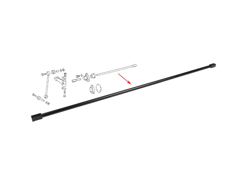 JP Group Dansk 1640500100 Stabilizer/Sway Bar; Front - Porsche ...