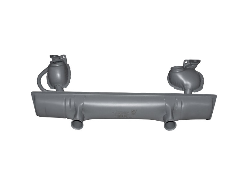 JP Group Dansk 8120600801 Exhaust Muffler - VW | 113251053AD ...