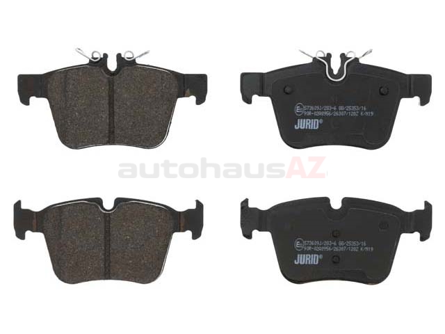 Jurid 0004203602, 573609J Brake Pad Set; Rear - Mercedes | 0004209403 ...