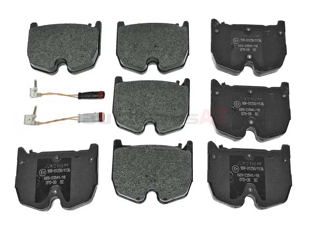 Jurid 003420712041, 573180J Brake Pad Set; Front - Mercedes ...