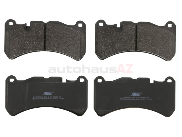 Jurid 005420392041, 573799J Brake Pad Set; Front - Mercedes ...