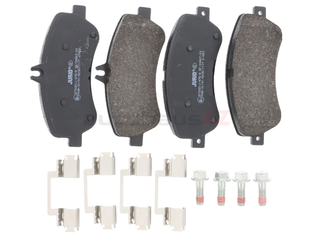 Jurid 0074207420, 573321J Brake Pad Set; Front - Mercedes ...