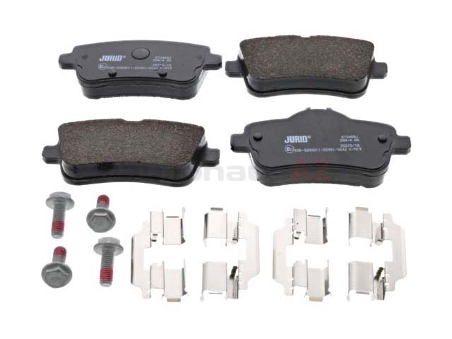 Jurid 0074208320, 573458J Brake Pad Set; Rear - Mercedes | 0004209904 ...