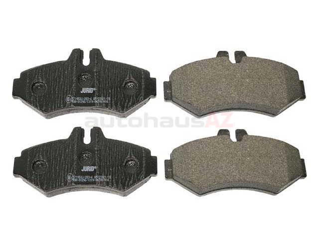 Jurid 0084206220, 571950J Brake Pad Set; Rear - Mercedes | 0004209720 ...