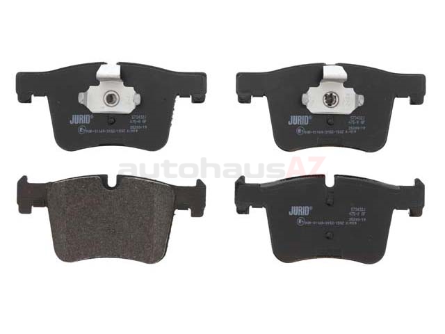 Jurid 34106859181, 573432J Brake Pad Set; Front - BMW
