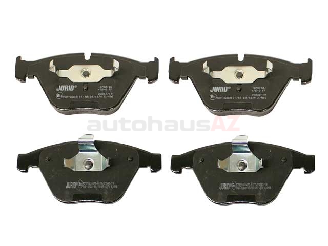 Jurid 34116794920, 573210J Brake Pad Set; Front - BMW | 34116776161 ...