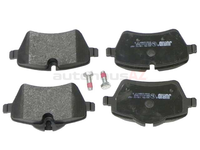 Jurid 34116798469, 573234J Brake Pad Set; Front - Mini | 34116778320 ...