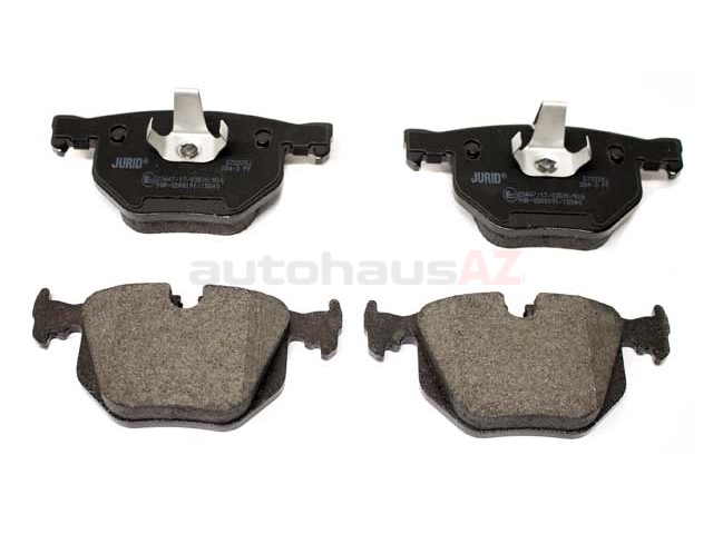 Jurid 34216776937, 573228J Brake Pad Set; Rear SKU: 1445238-JU ...