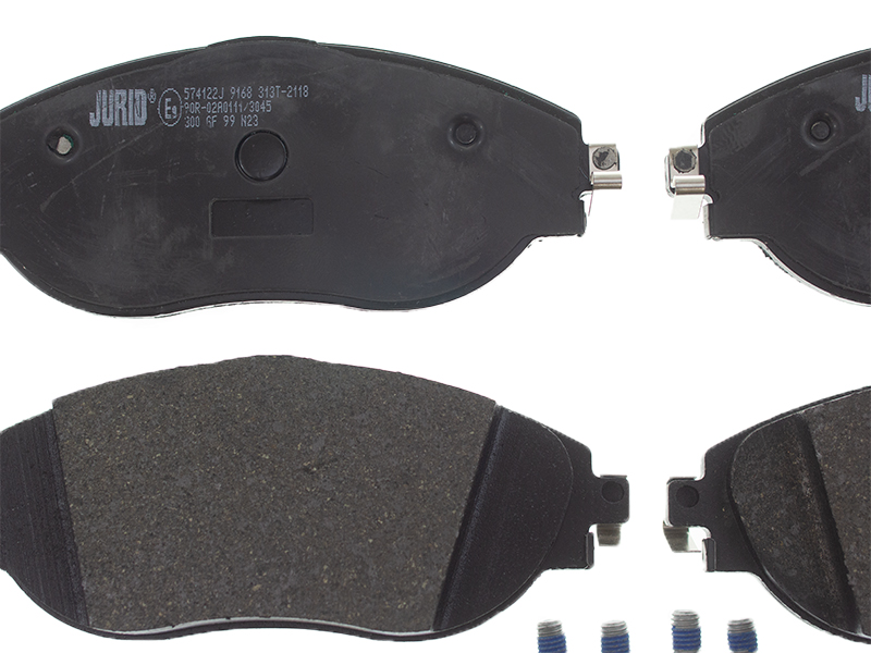 Jurid 3Q0698151H, 574122J Brake Pad Set; Front - Audi, VW | 3Q0698151C