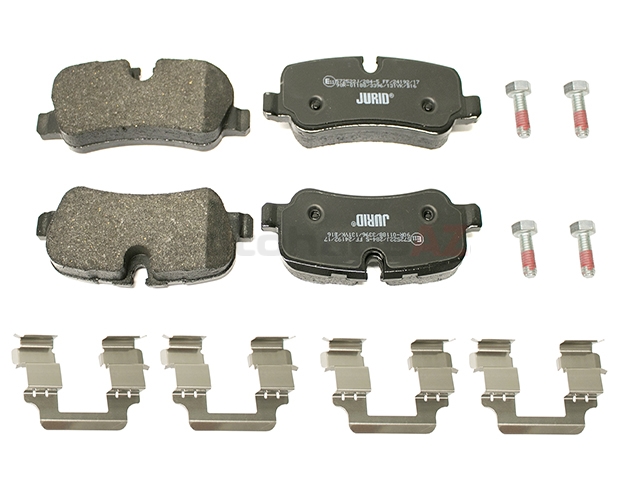 Jurid LR015519, 572522J Brake Pad Set; Rear