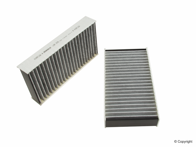 Mahle LAK878S, 1668300318 Cabin Air Filter Set; In Blower Housing, SET of 2
