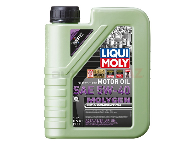 Liqui Moly Molygen 20230 Engine Oil; 5W-40 Synthetic; 1 Liter | 5W40