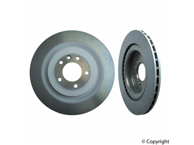 Genuine LR033303 Disc Brake Rotor; Rear - Land Rover