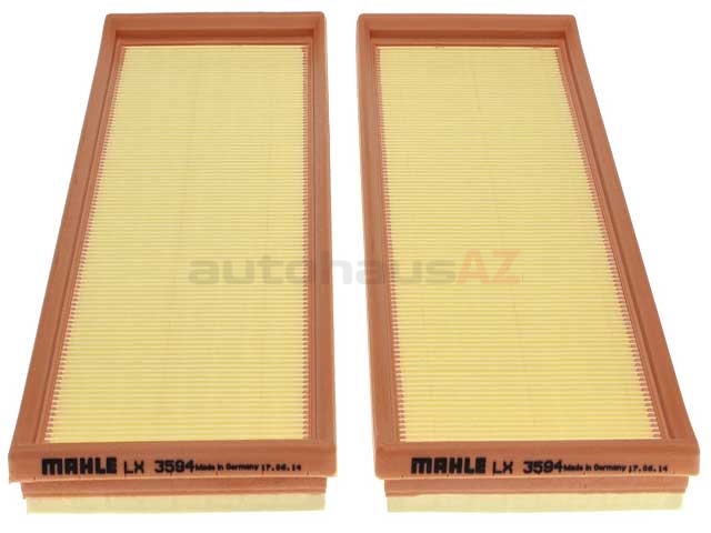 Mahle 1560940504, LX3594S Air Filter Set; SET of 2 SKU: 1440478-LX3594S ...