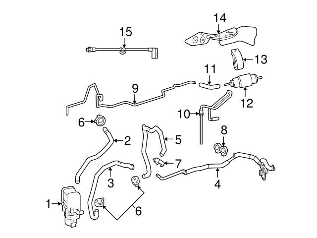 Genuine Mercedes 000000002772 Radiator Hose Clamp/Clip; Lower ...