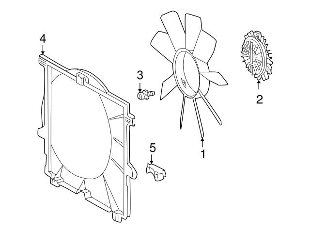 Genuine Mercedes 000000004776 Fan Clutch Bolt - Mercedes | 914020006017 ...