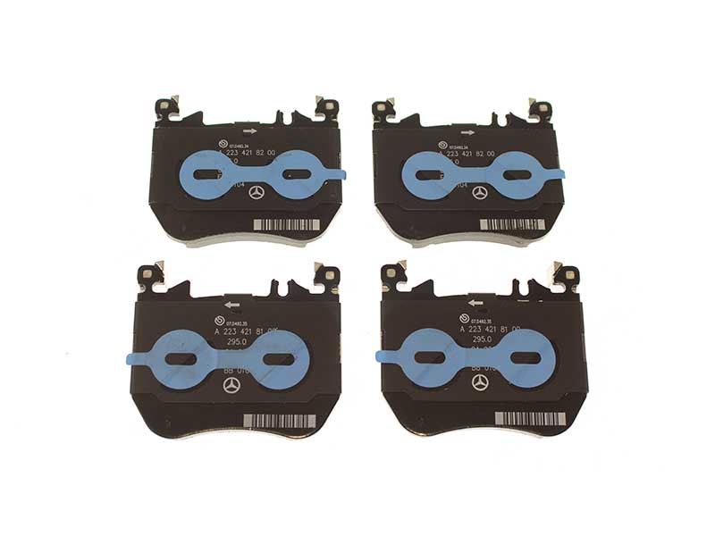 Genuine Mercedes 0004200904, A0004200904 Brake Pad Set; Front ...