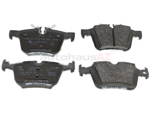 Genuine Mercedes 0004203602, A0004203602 Brake Pad Set; Rear - Mercedes ...