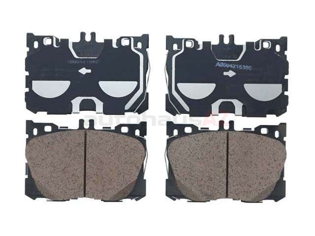 Genuine Mercedes 0004209000, A0004209000 Brake Pad Set; Front ...