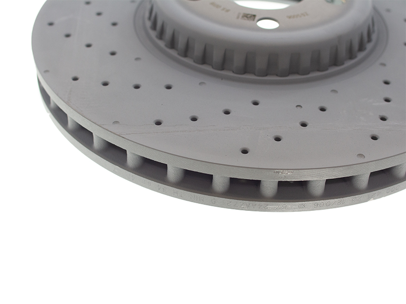 Genuine Mercedes 0004212312, A0004212312 Disc Brake Rotor; Front ...