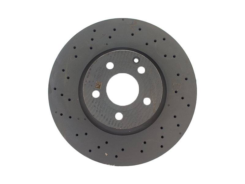 Genuine Mercedes 000421301207, A000421301207 Disc Brake Rotor; Front ...