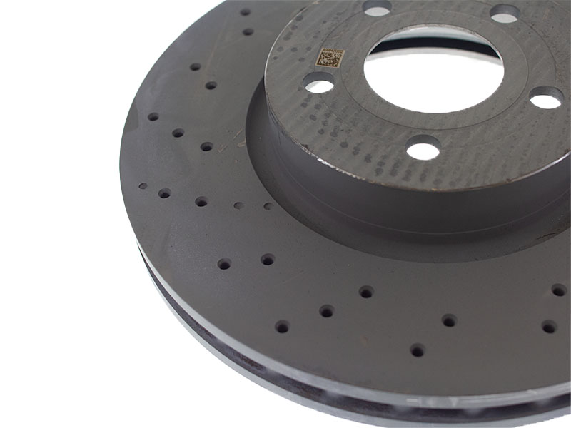 Genuine Mercedes 000421301207, A000421301207 Disc Brake Rotor; Front ...