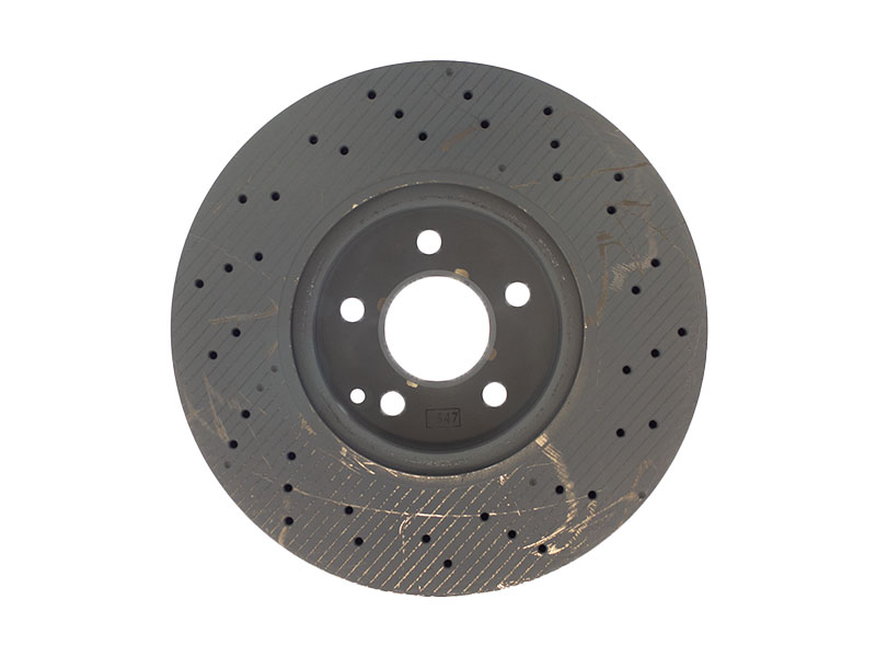 Genuine Mercedes 000421301207, A000421301207 Disc Brake Rotor; Front ...