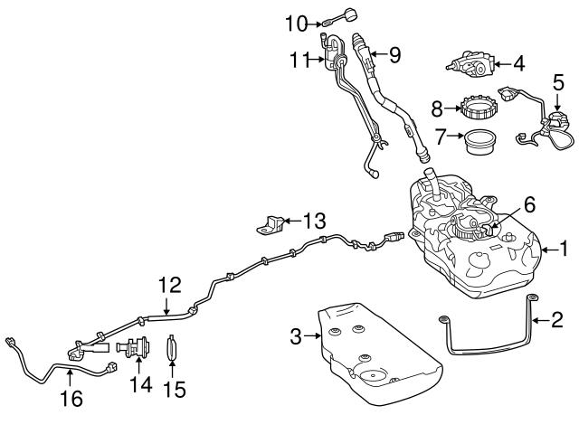 Genuine Mercedes 0004704305 Diesel Emissions Fluid Filler Cap - Mercedes
