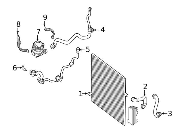 Genuine Mercedes 2538890195 Fender Bracket; Left - Mercedes