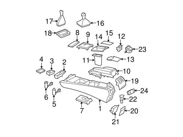 Genuine Mercedes 0008204951 12 Volt Accessory Power Outlet; Front ...