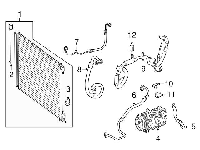 Genuine Mercedes 000830300280 Air Brake Compressor Head Assembly ...