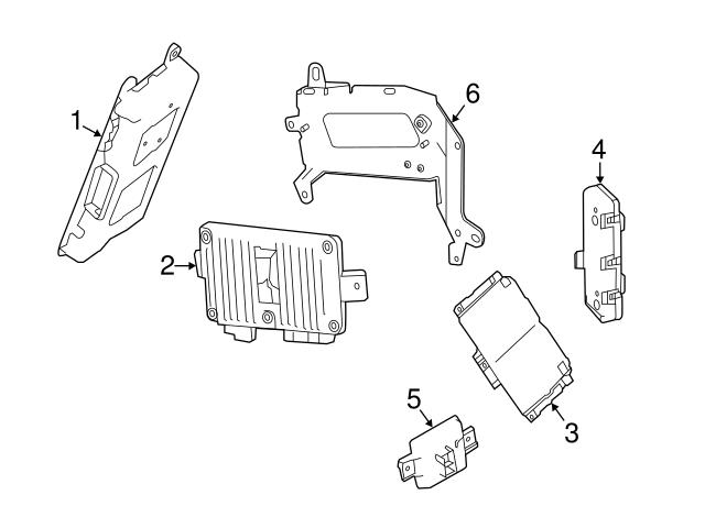 Genuine Mercedes 0009001807 Cruise Control Module - Mercedes | 0009002309
