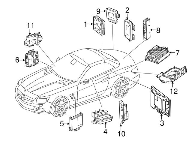 Genuine Mercedes 0009002003 Parking Aid Control Module - Mercedes