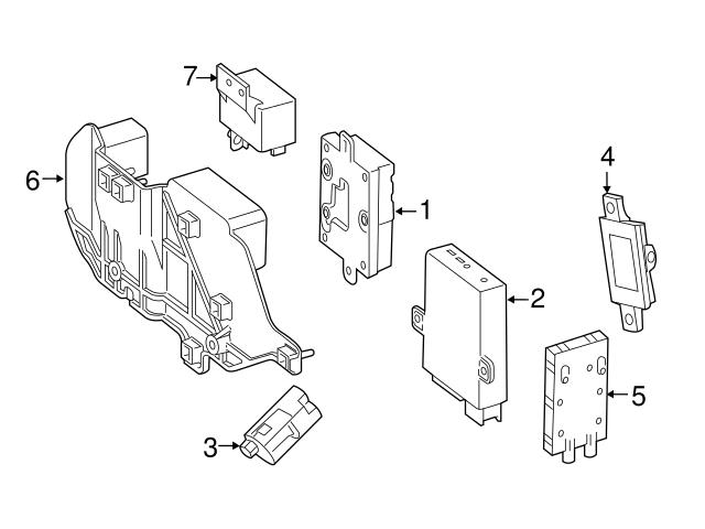 Genuine Mercedes 0009009213 Fuel Pump Driver Module - Mercedes ...