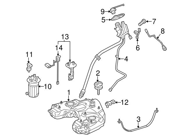 Genuine Mercedes 0009054200 Fuel Pressure Sensor - Mercedes